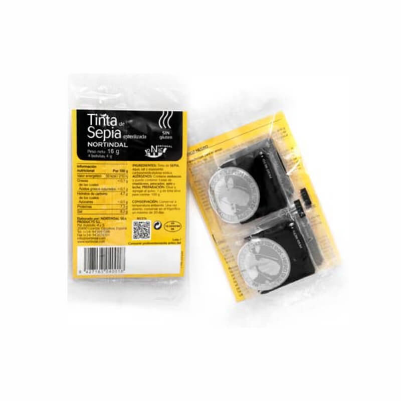 Buy Squid Cuttlefish Ink (16g, 4 Sachets) - Iberica Spanish Food ...
