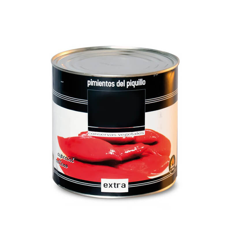 Buy Whole Roasted Piquillo Peppers (2.5kg) - Iberica Spanish Food ...