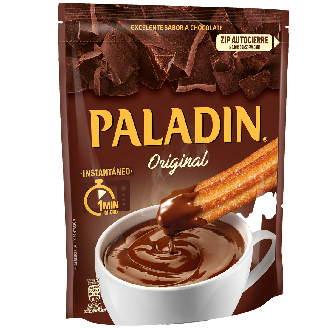 Paladin Original Hot Chocolate Drink Powder (340g) – GoodSpanishFood